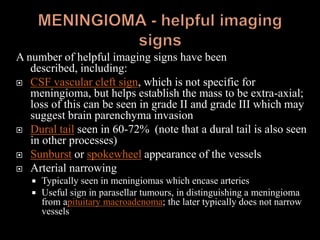 Radiological features of intracranial tumors 1 | PPT
