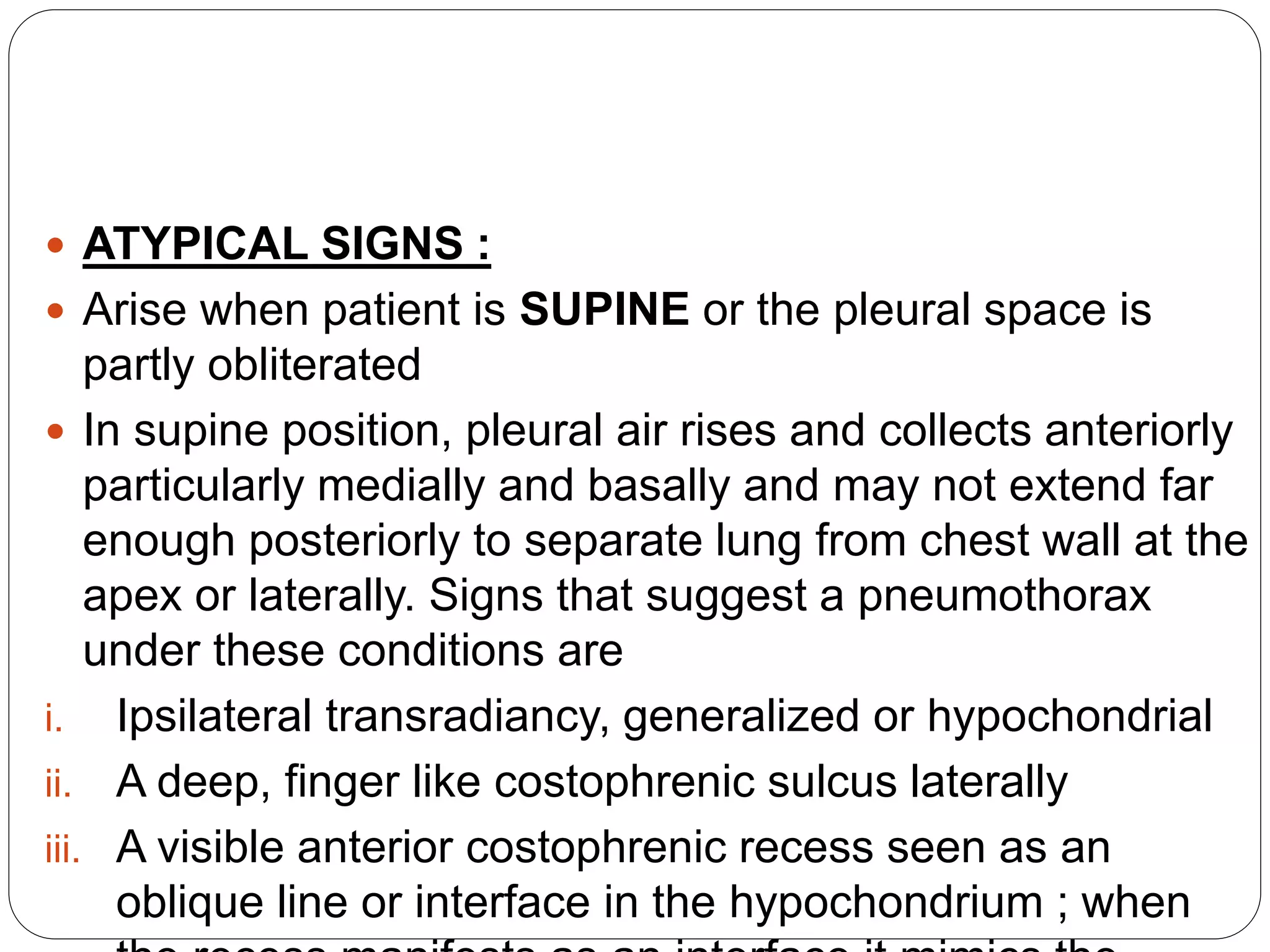Radiological imaging of pleural diseases | PPTX