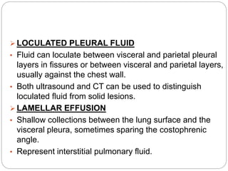 Radiological imaging of pleural diseases | PPT