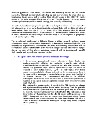 Topic of the month: Radiological pathology of behcet disease | PDF