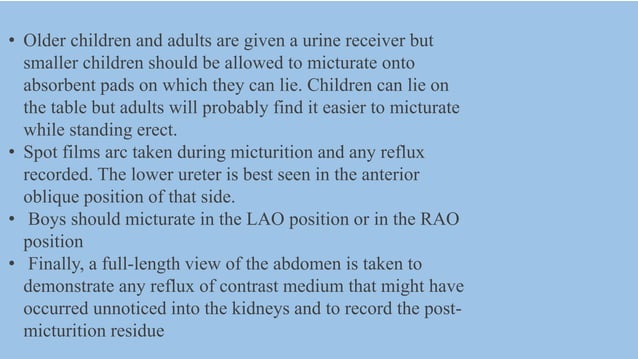 Radiological procedure of retrograde urethrography(rgu) and micturating | PPTX | Sexual ...