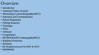 Radiological procedure of retrograde urethrography(rgu) and micturating ...