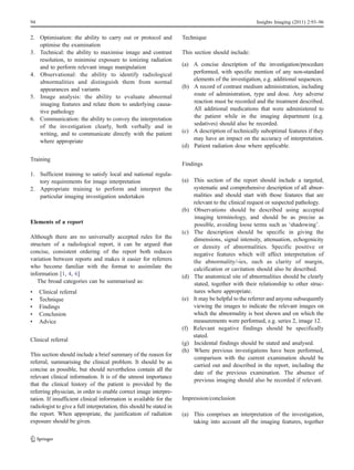 Radiological reporting | PDF