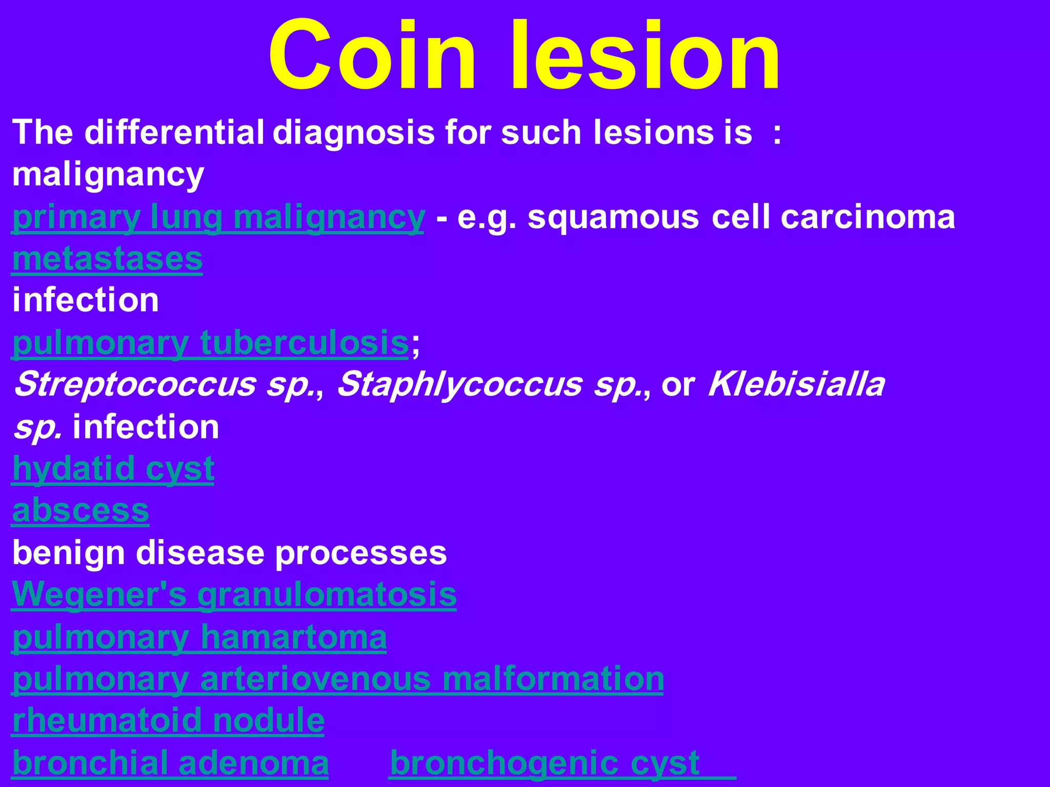 Radiological signs in chest medicine part 2 | PDF