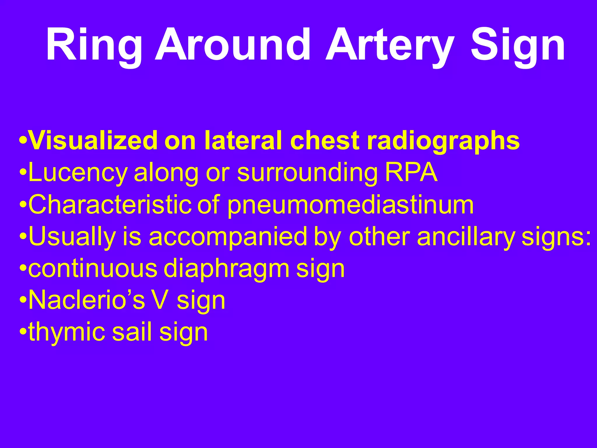 Radiological signs in chest medicine part 2 | PDF | Lung and ...
