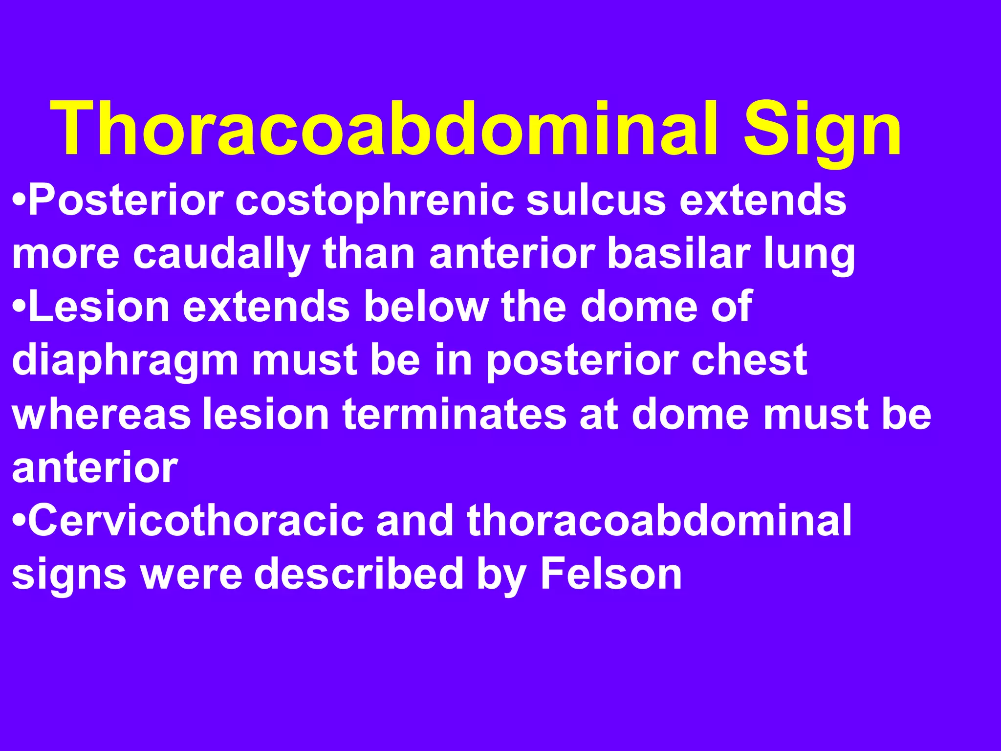 Radiological signs in chest medicine part 2 | PDF