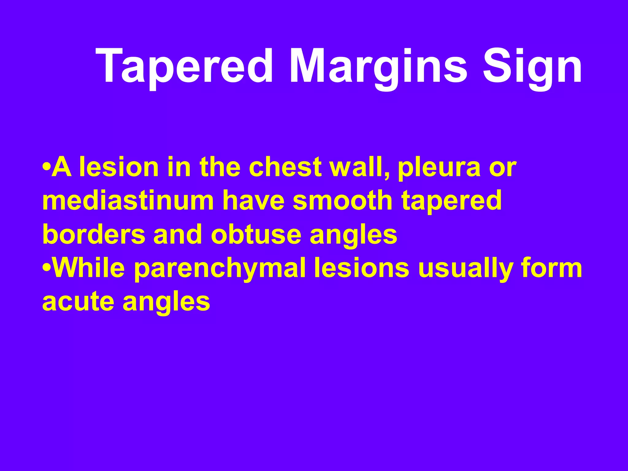 Radiological signs in chest medicine part 2 | PDF