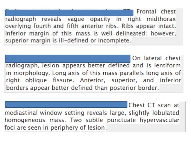 Radiological signs in thoracic imaging ( AJR article) | PPTX