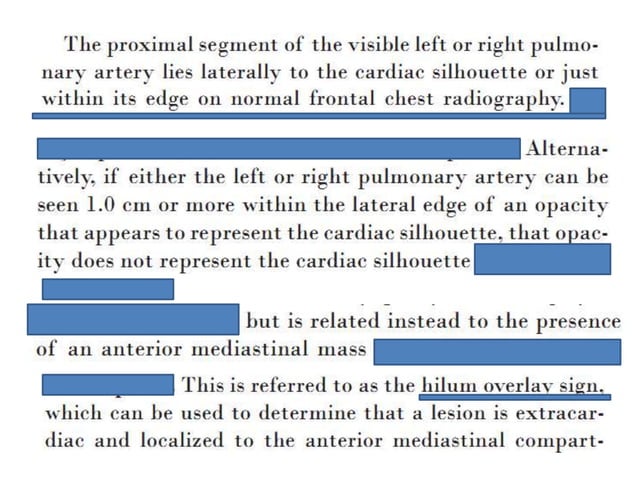 Radiological signs in thoracic imaging ( AJR article) | PPTX
