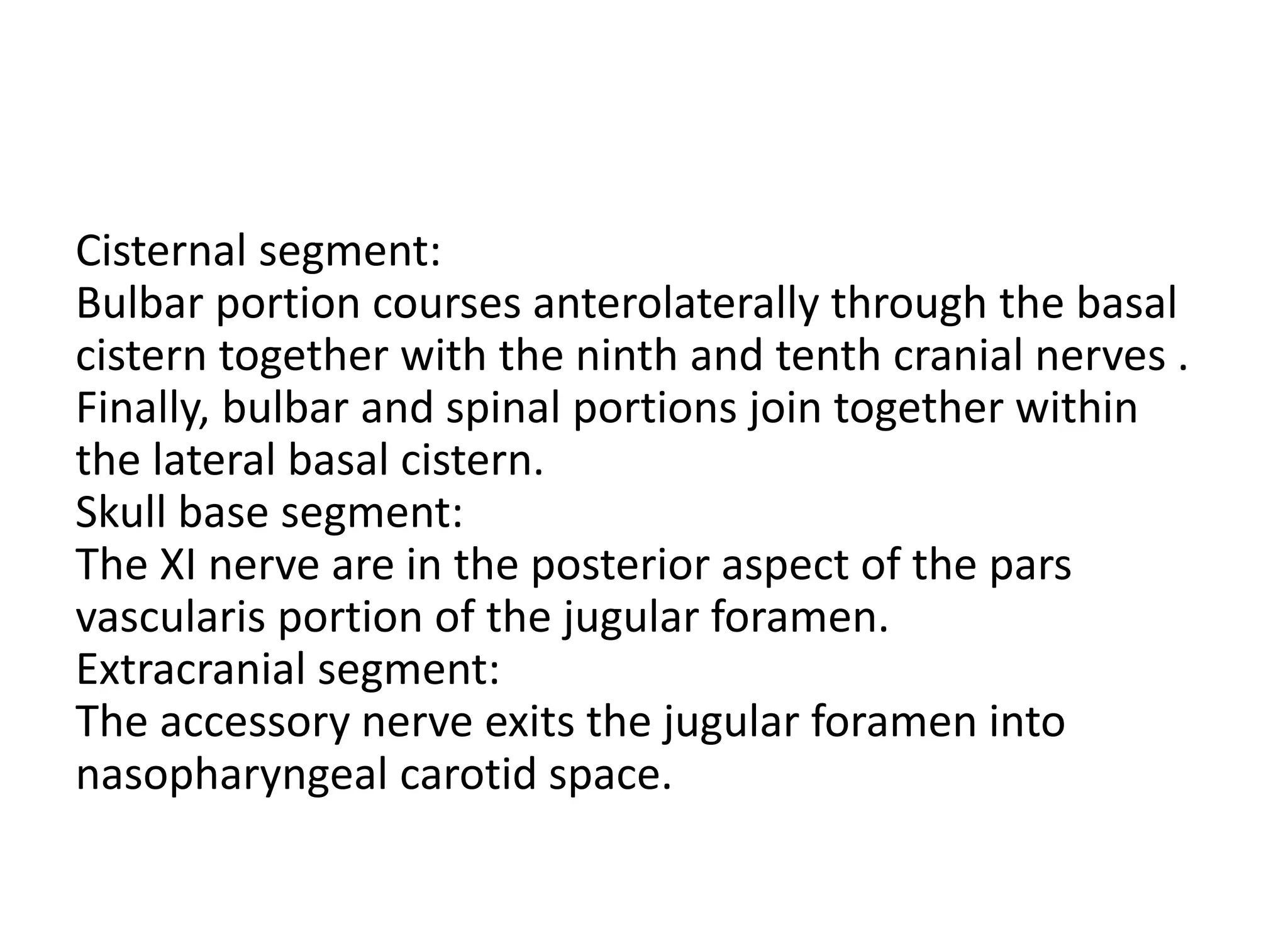 Radiologic anatomy of the cranial nerves | PPTX