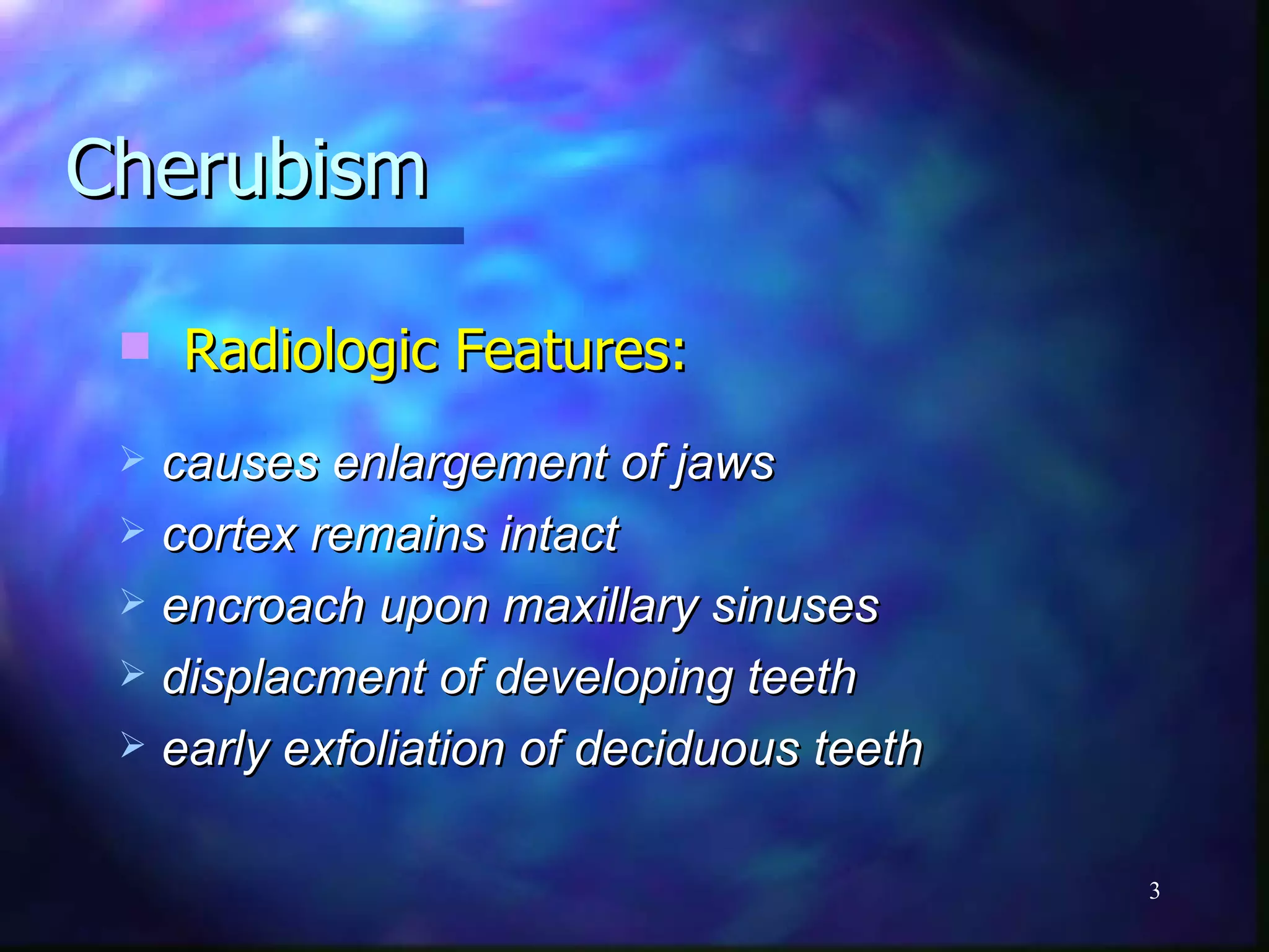 Radiologic features of cherubism | PPT