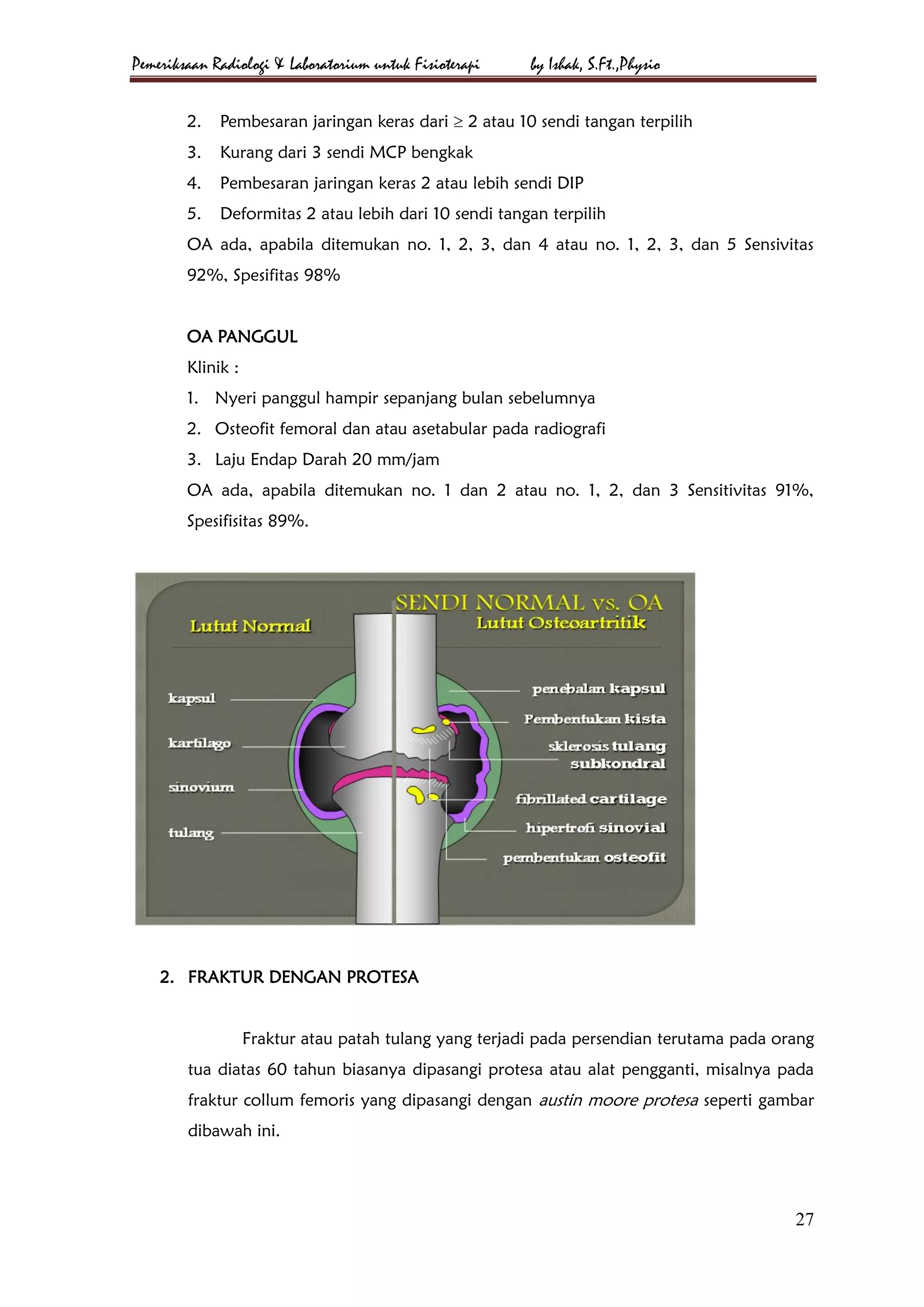 Radiologi & laboratorium a4 | PDF