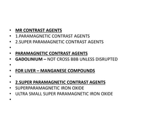 Radiology contrast media | PPTX