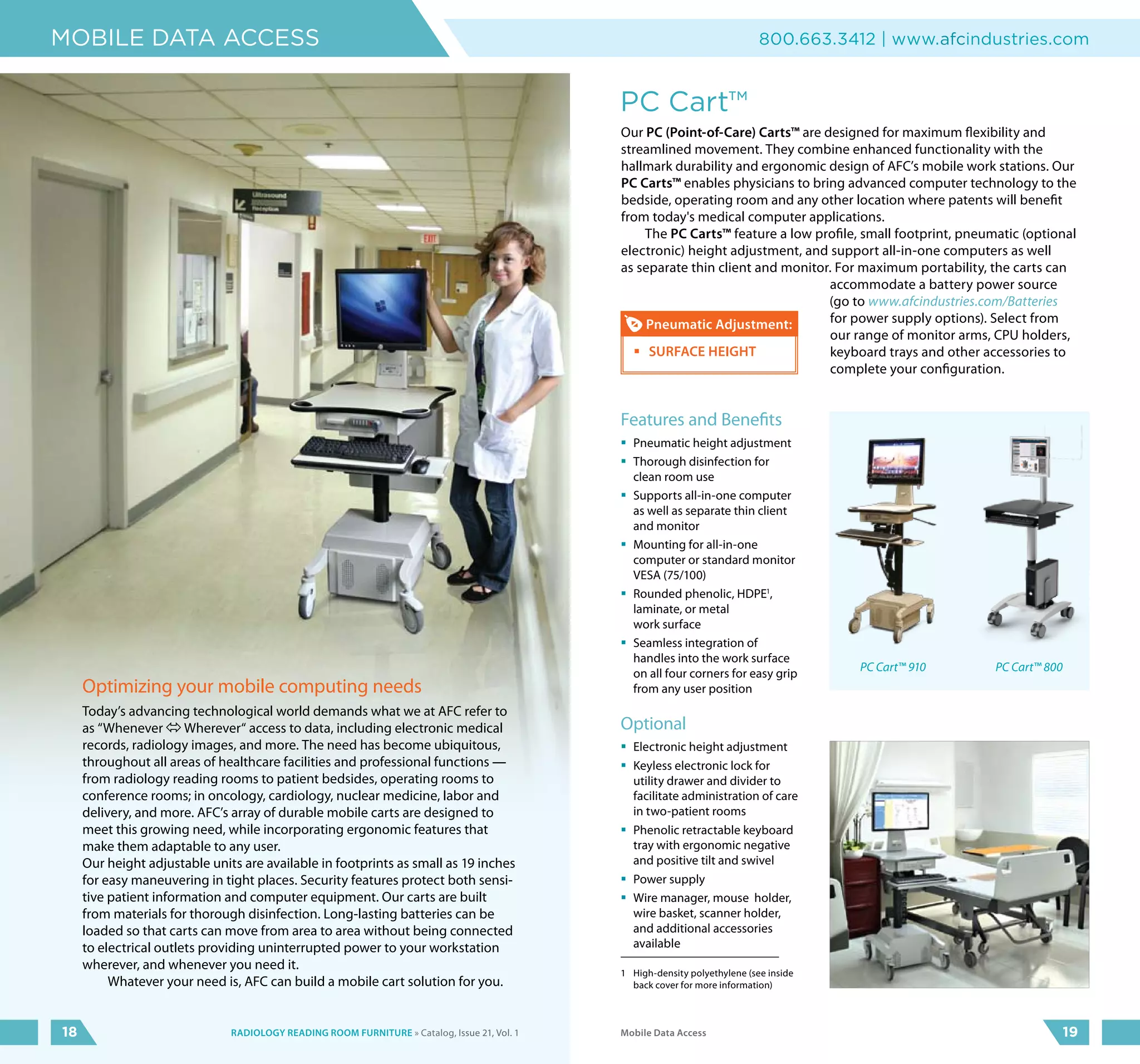 Radiology Reading Room Furniture-Ergonomically Designed | PDF