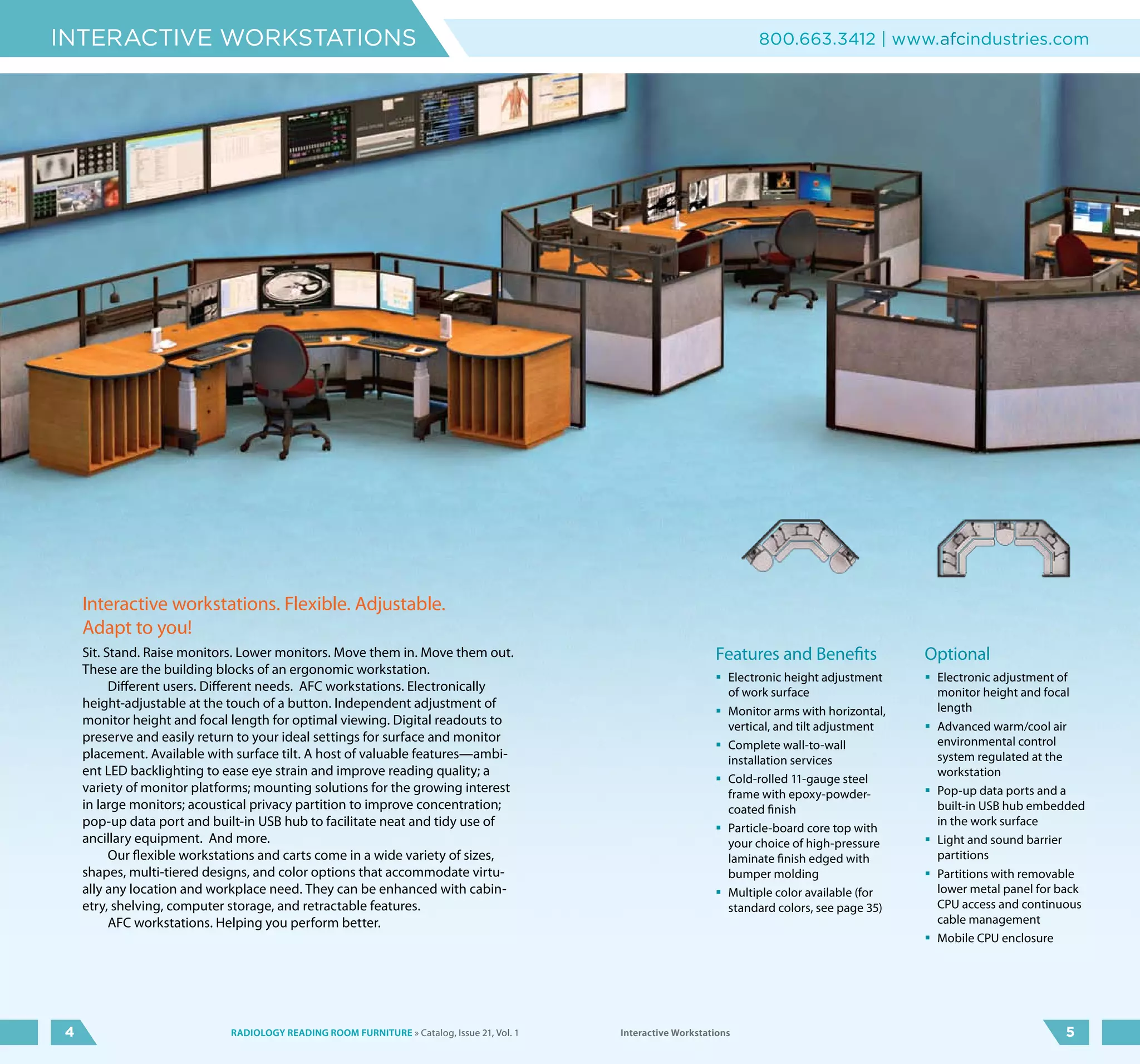 Radiology Reading Room Furniture-Ergonomically Designed | PDF