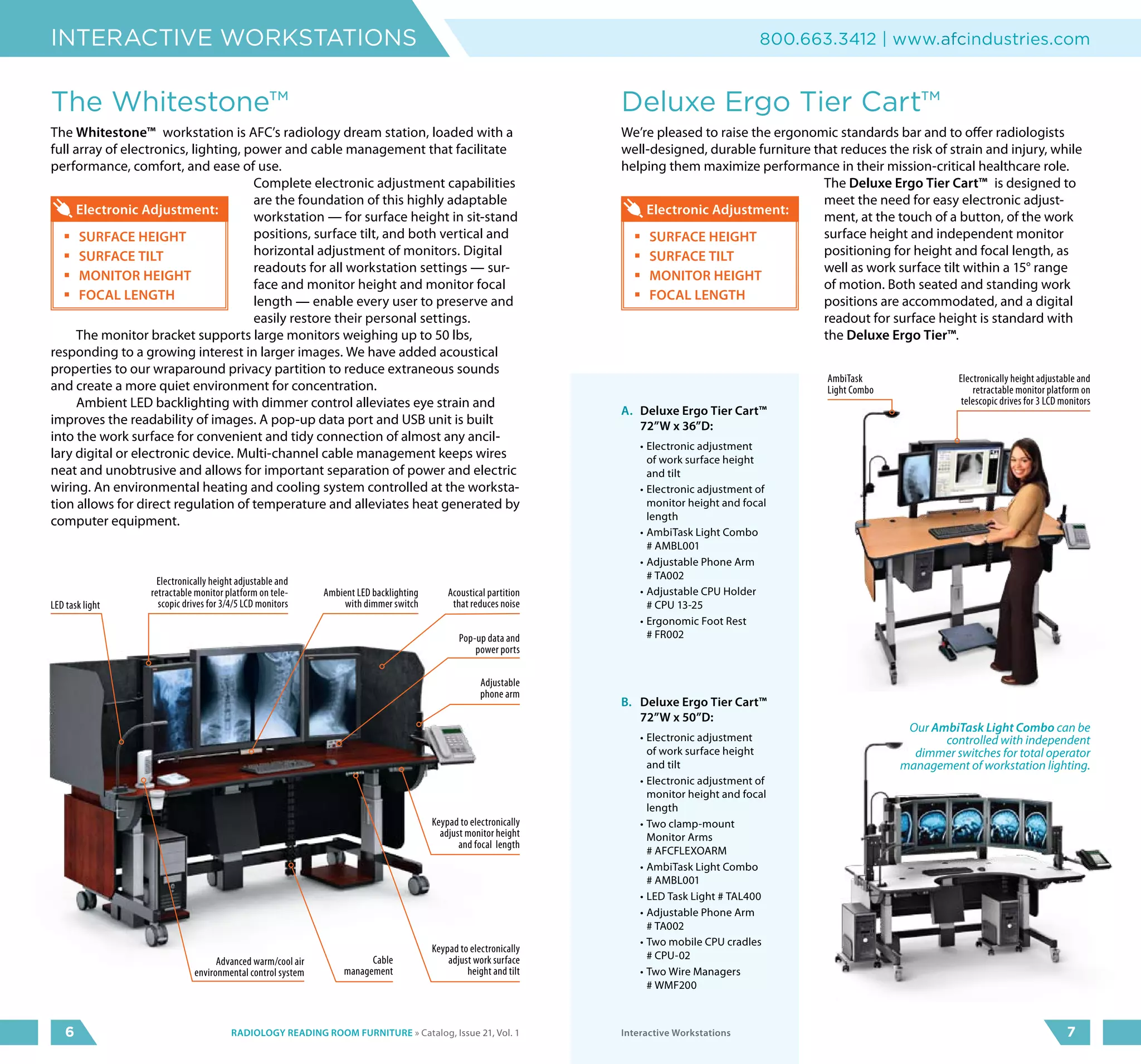 Radiology Reading Room Furniture-Ergonomically Designed | PDF