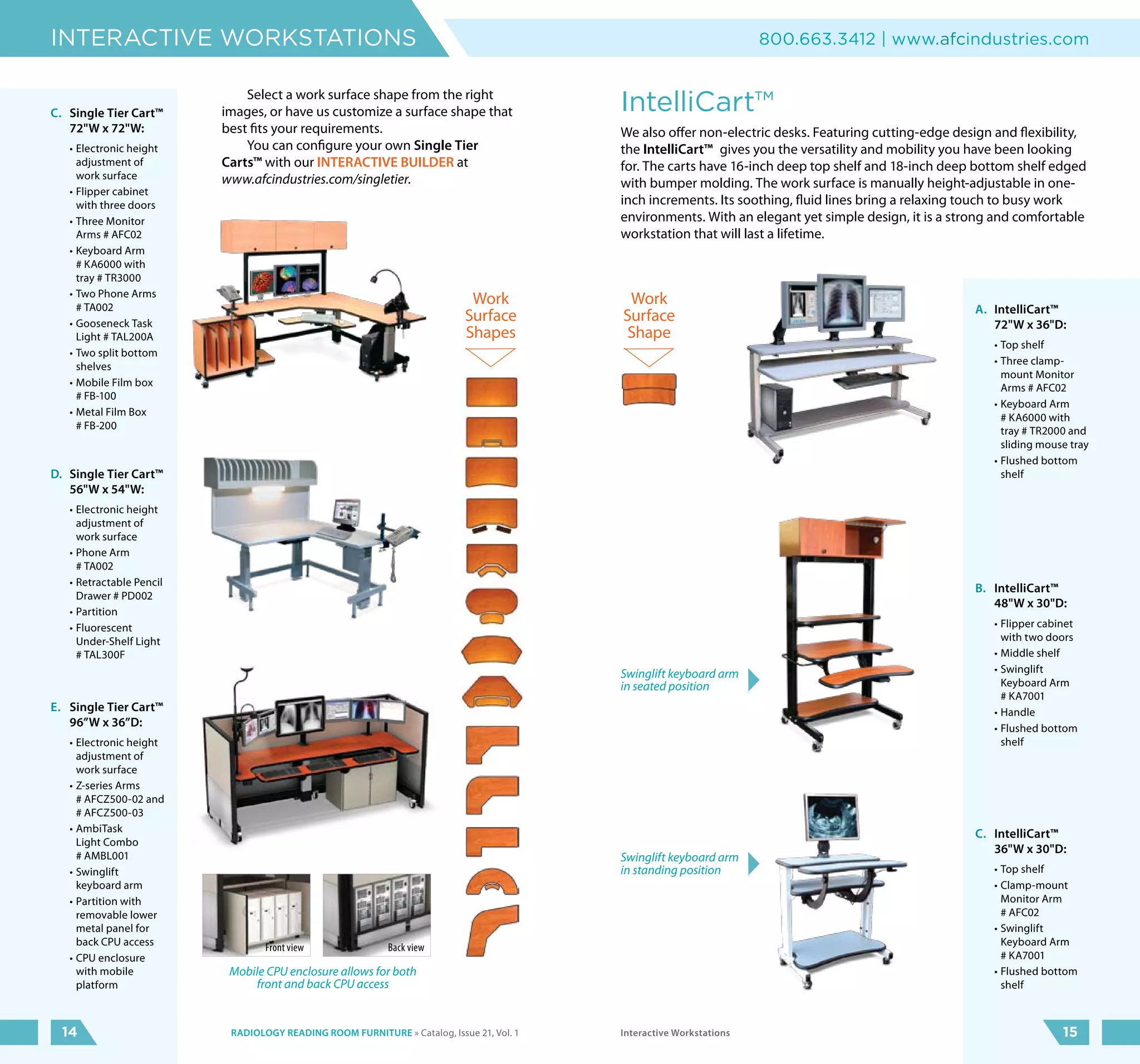 Radiology Reading Room Furniture-Ergonomically Designed | PDF