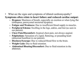 RADIOLOGY AND IMAGING for dilated cardiomyopatht | PDF