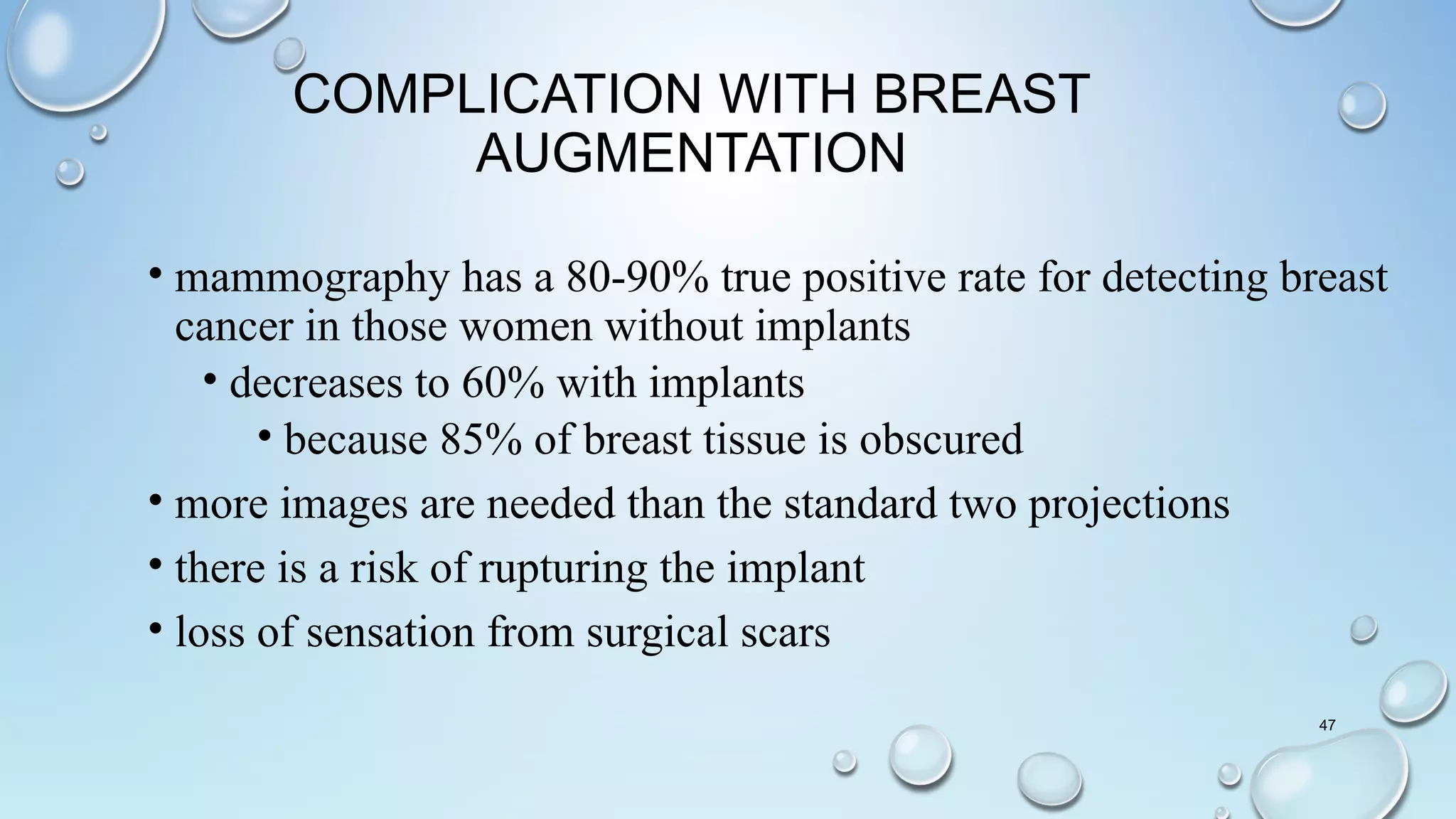 Radiology day 1 mammography | PPT