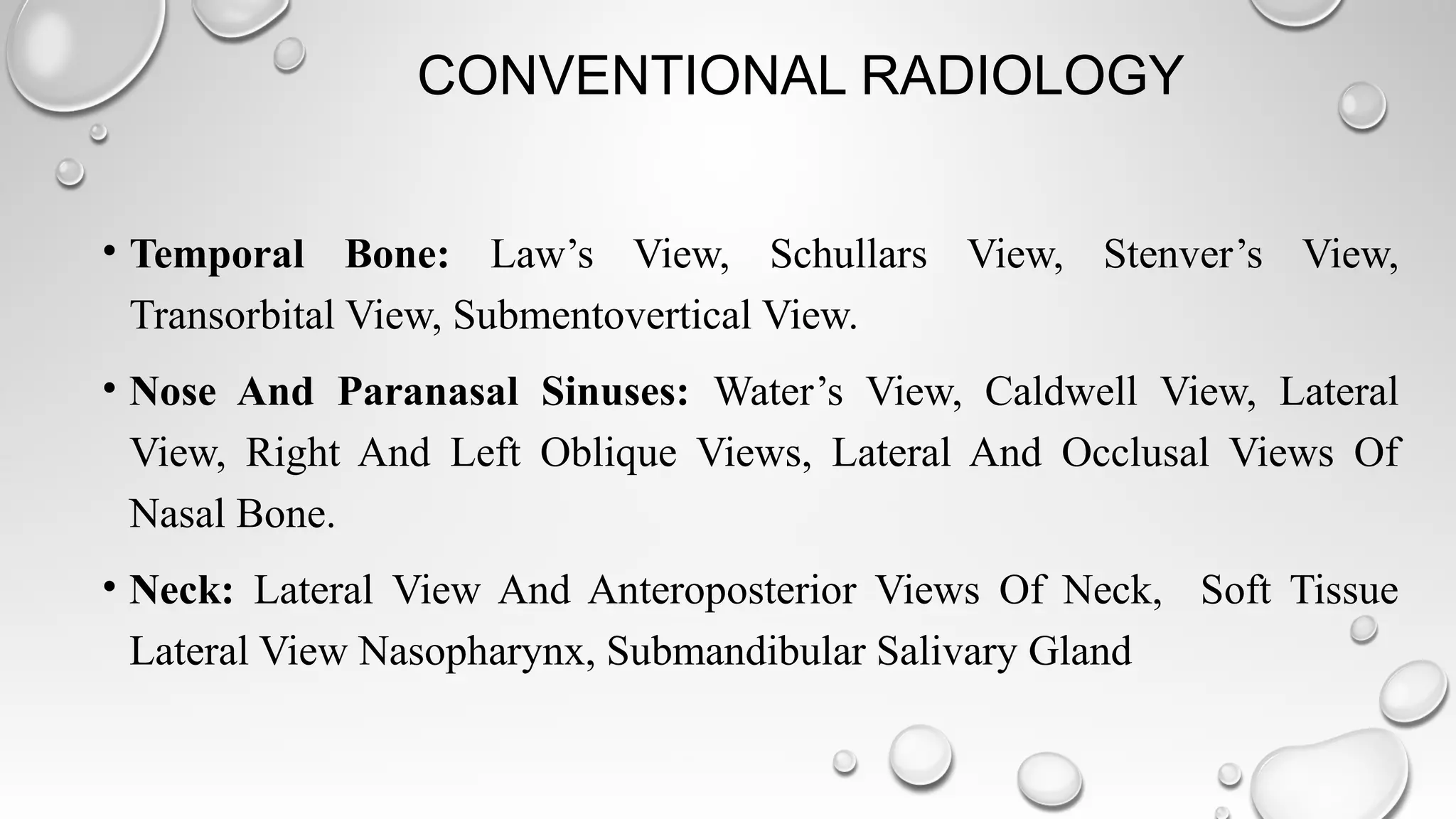 Radiological Imaging in Head and Neck and relevant anatomy | PPT