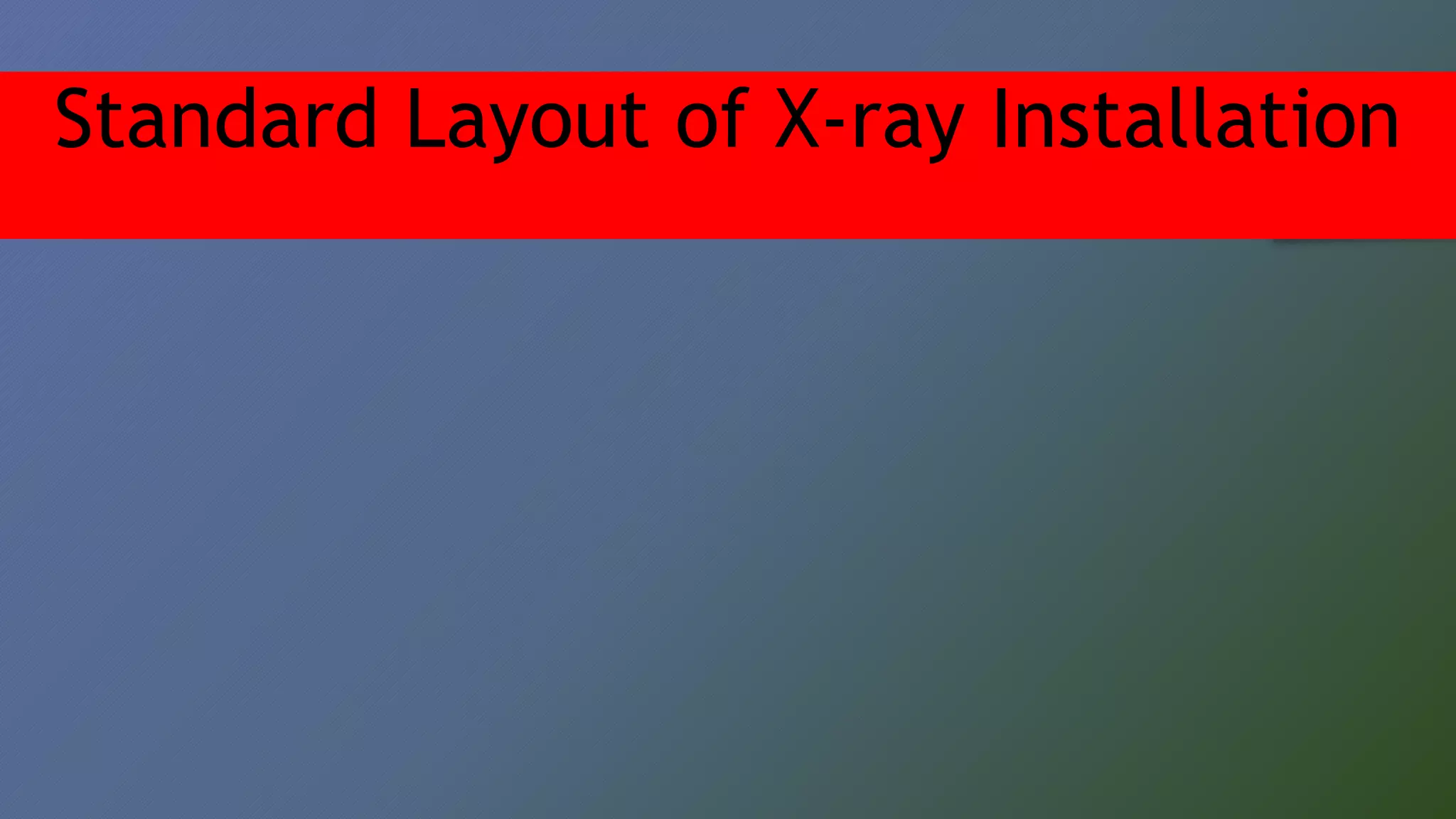 Radiology department planning | PPTX