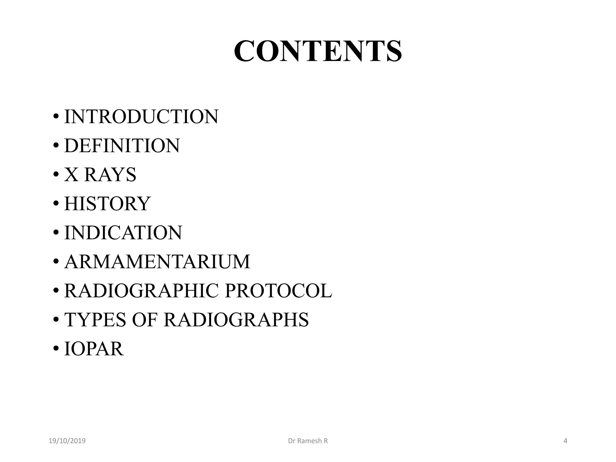 Radiograpgy in Pediatric Dentistry | PPT
