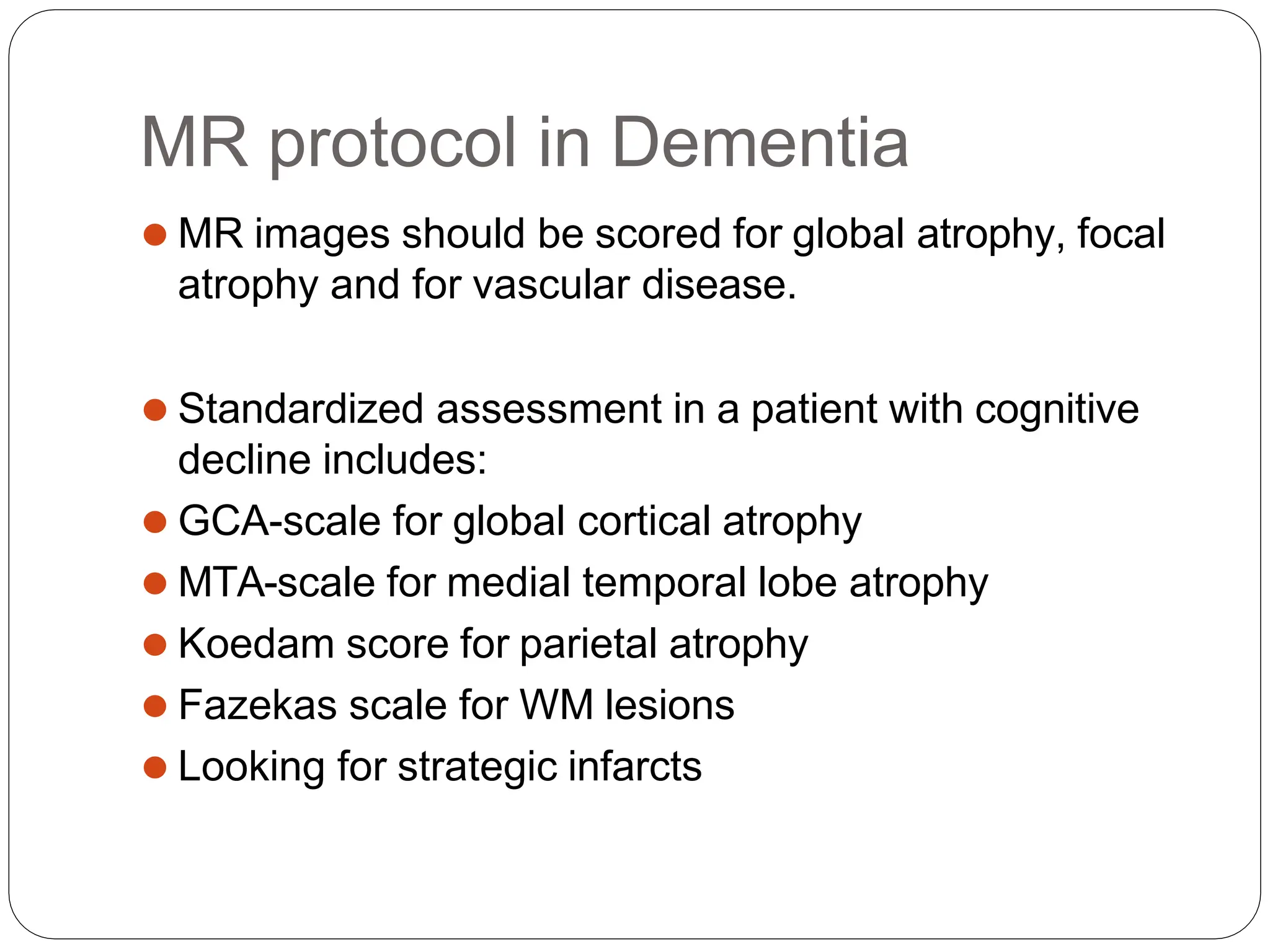 radiology in dementia powerpoint presentation | PPTX