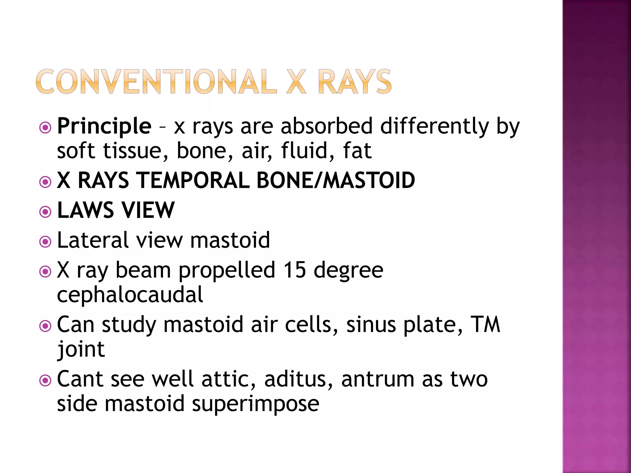 Radiology in ent | PPTX