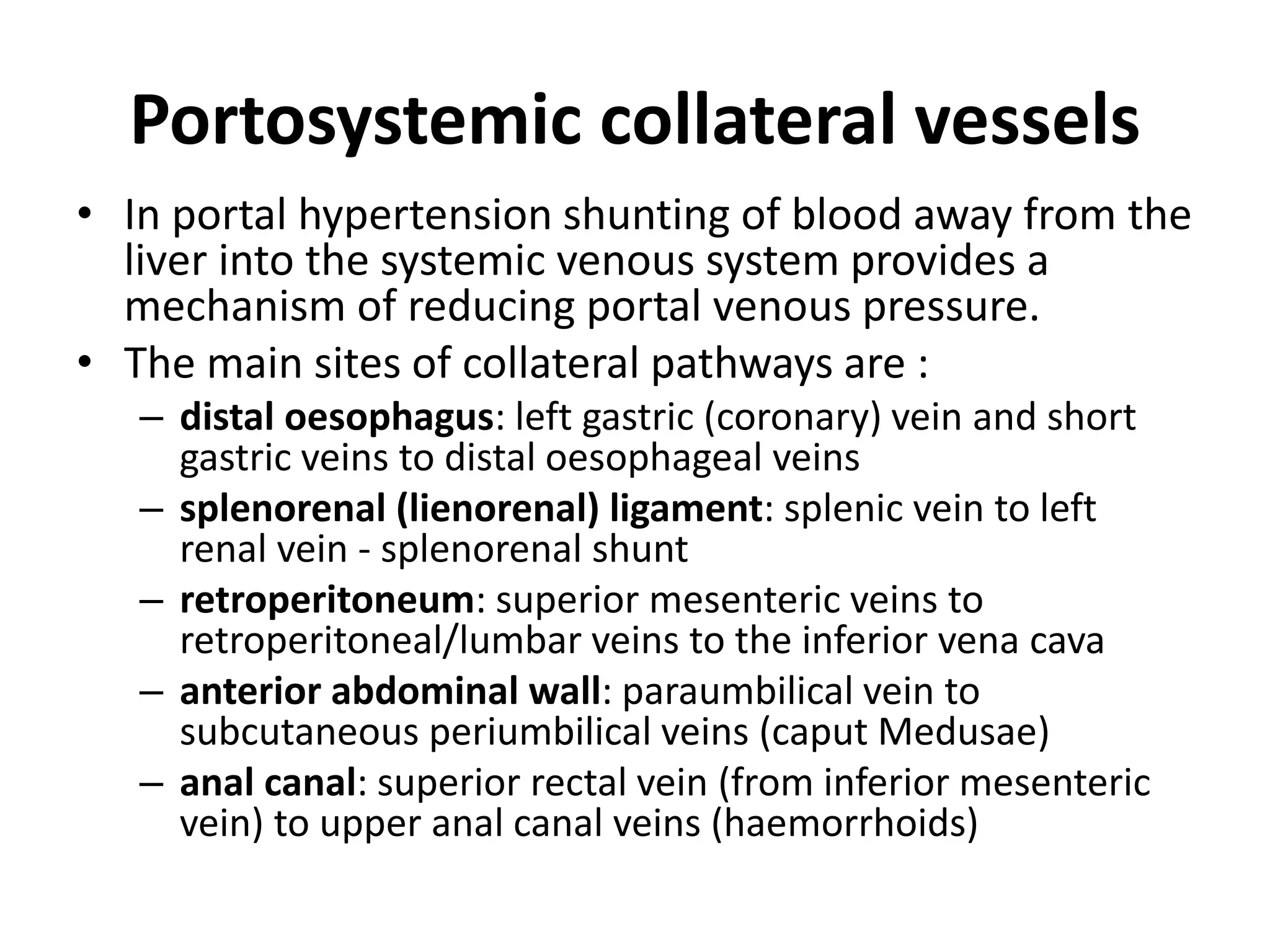 Radiology in portal hypertension | PPTX
