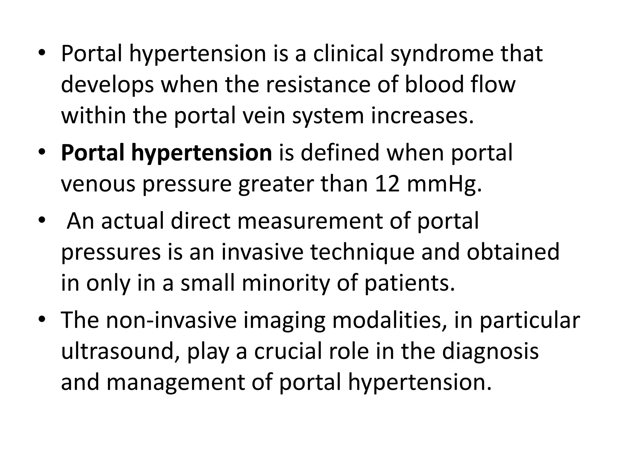 Radiology in portal hypertension | PPTX