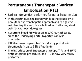 Radiology in portal hypertension | PPTX