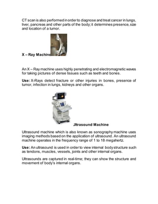 Radiology instruments | DOCX