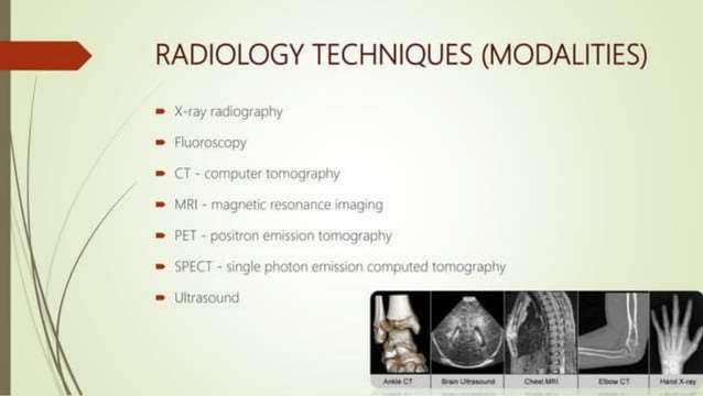 Radiology Intro and scope for radiology students | PPT