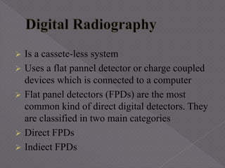 Radiology lecture 2 CR and DR .pptx