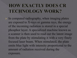 Radiology lecture 2 CR and DR .pptx
