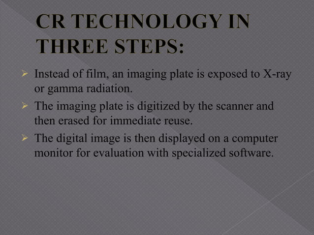 Radiology lecture 2 CR and DR .pptx