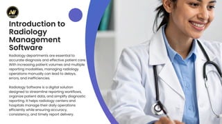 Radiology Department: Challenges & Solutions | PDF
