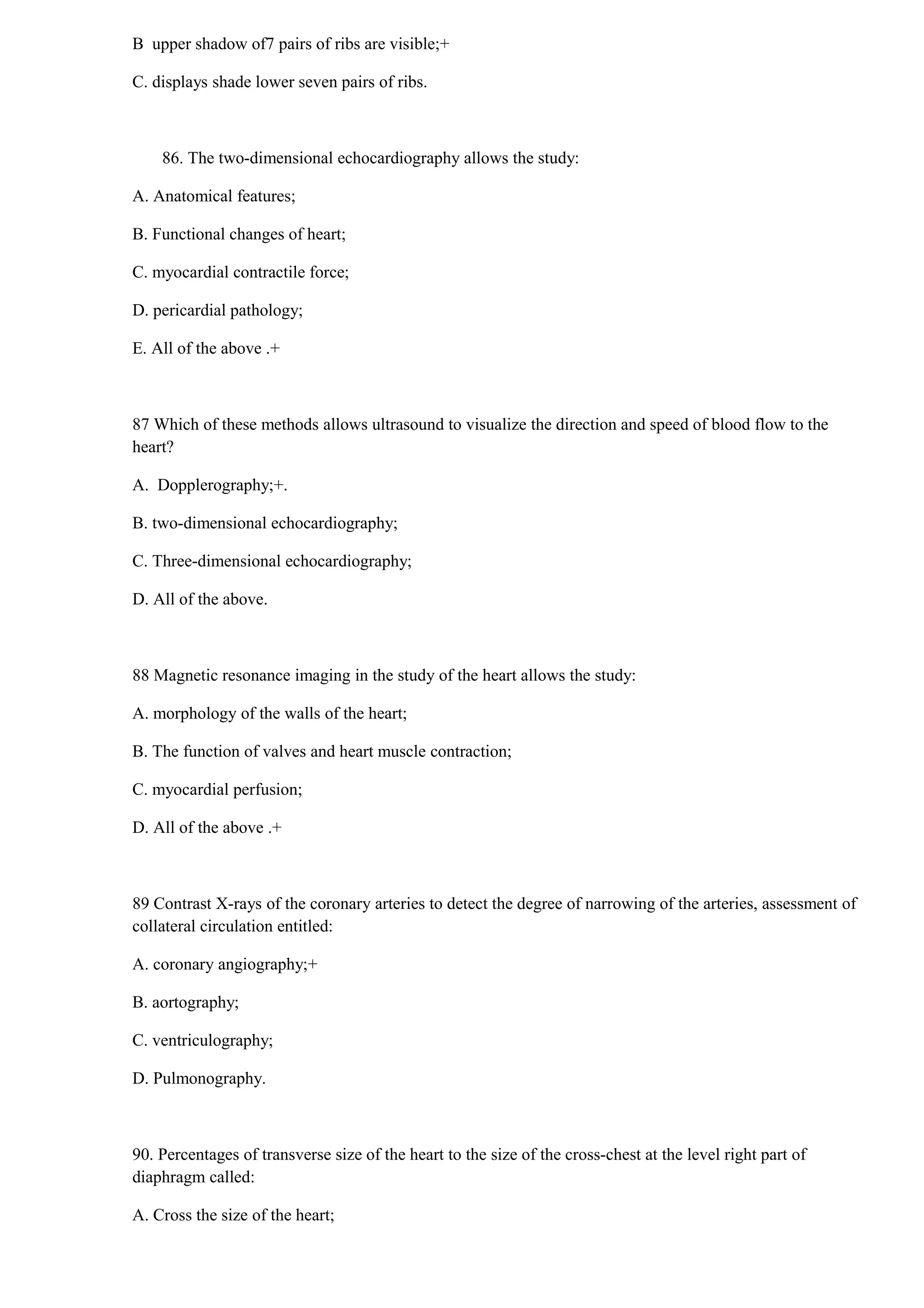 Radiology mcqs module 2 | DOC