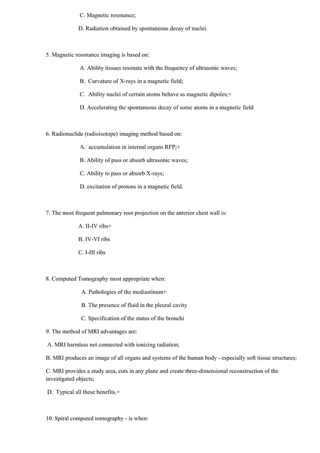 Radiology mcqs module 2 | DOC | Digestive Disorders | Diseases and ...