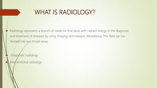 Radiology & Medical Imaging | PPTX