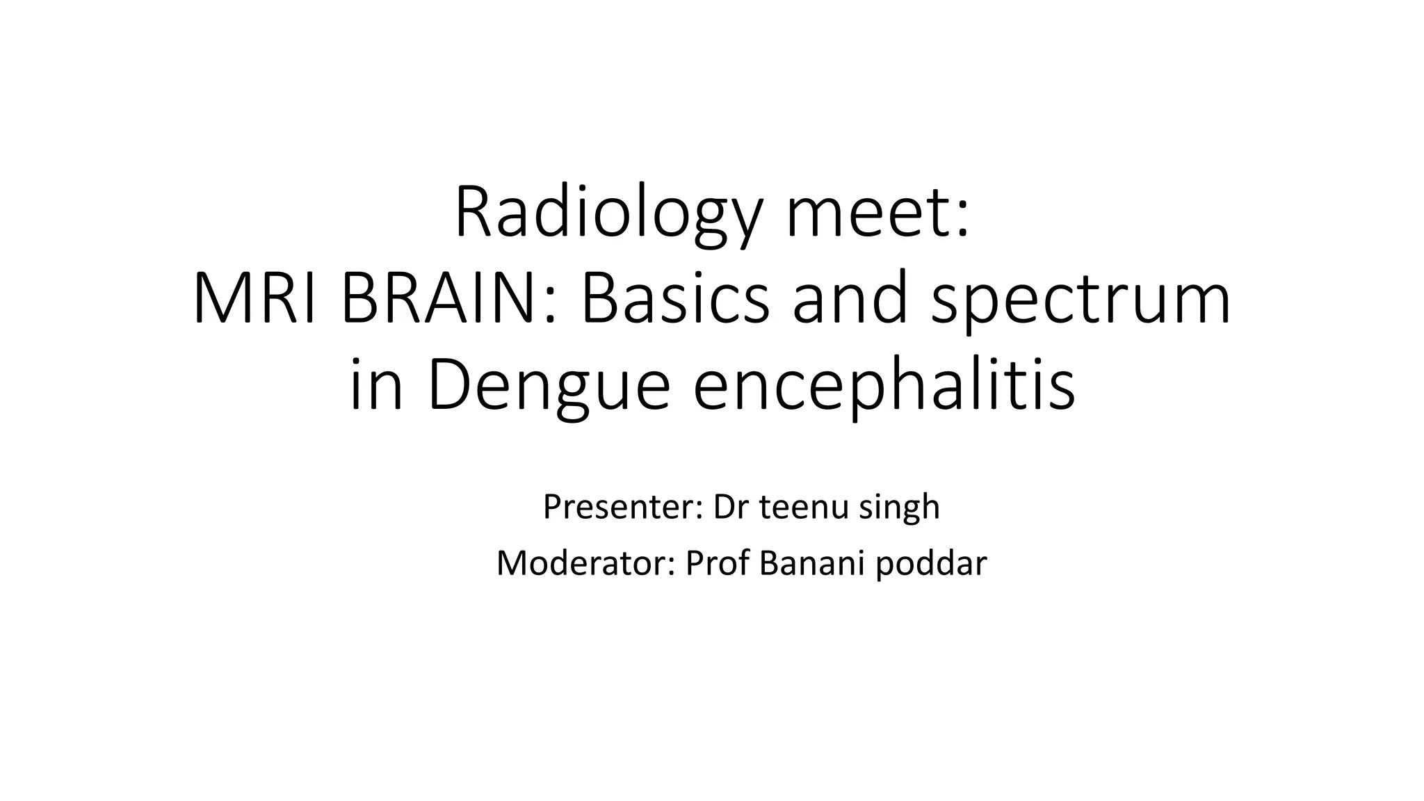 radiology ppt on mri sequences how to read basic mri sequences and ...