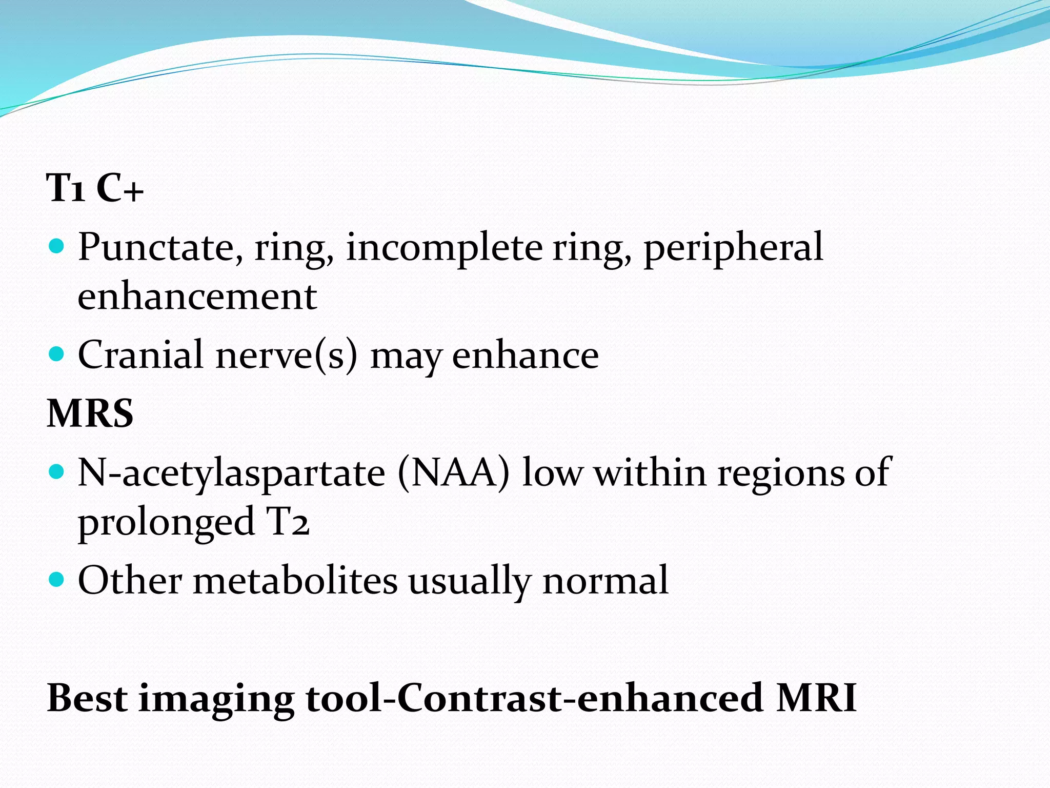 Radiology of demyelinating diseases | PPTX