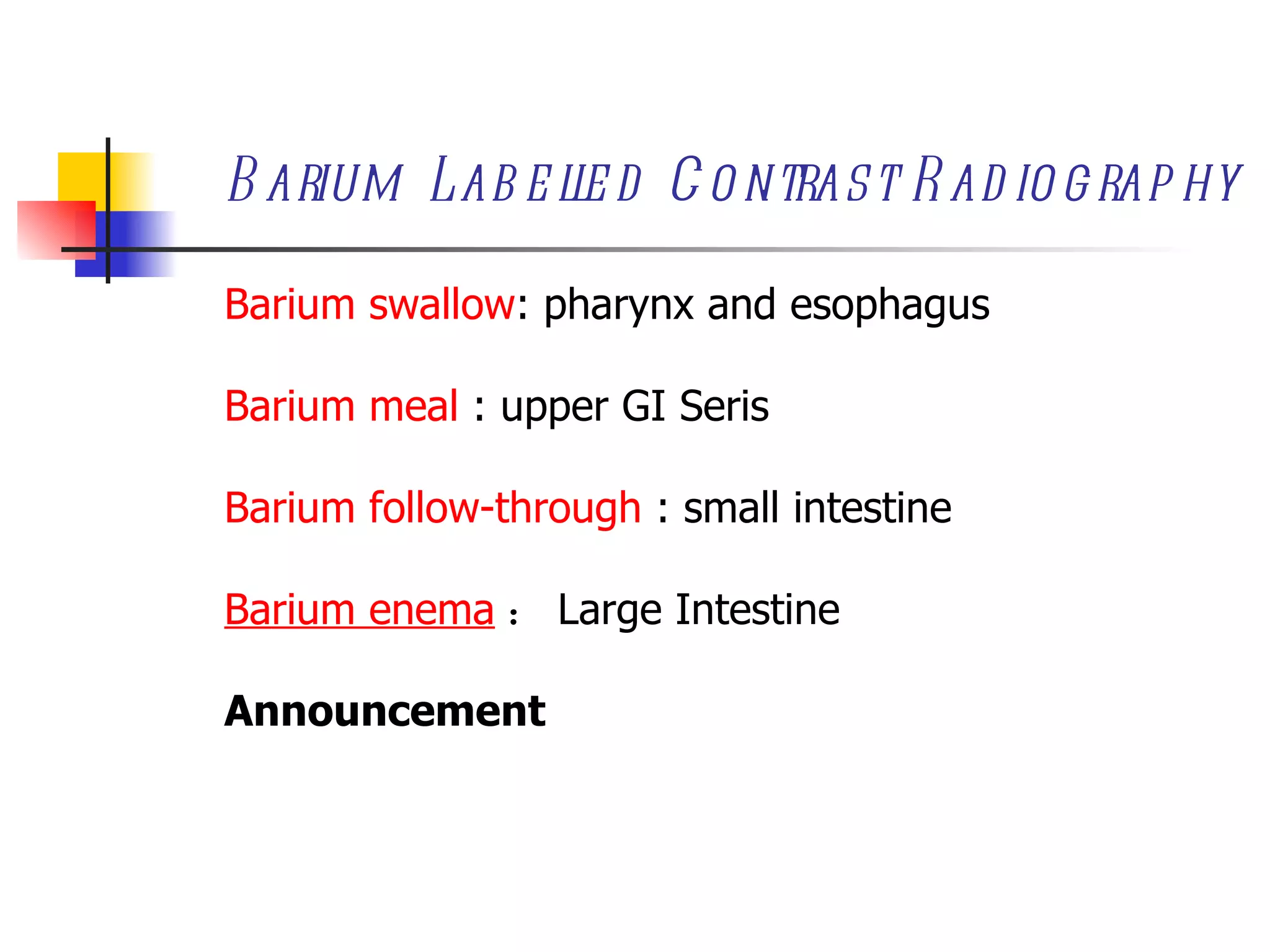 Radiology of digestive system | PPT