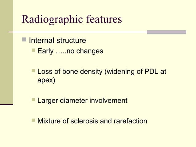 Radiology of inflammatory lesions of the jaws | PPT | Bone and Joint ...