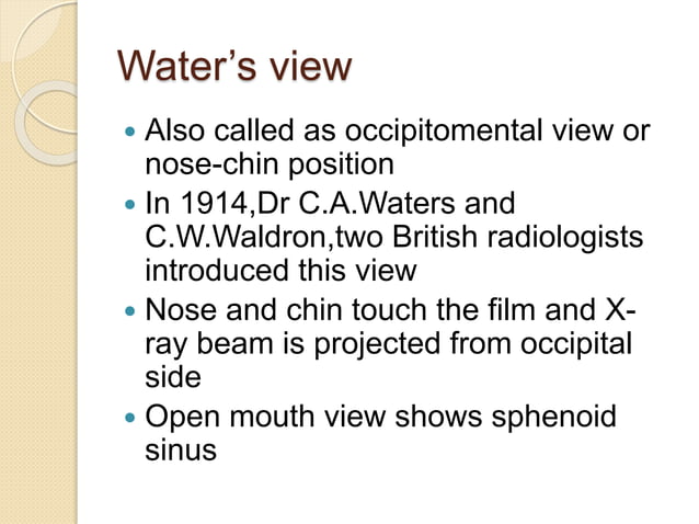 Radiology of nose and paranasal sinuses | PPTX