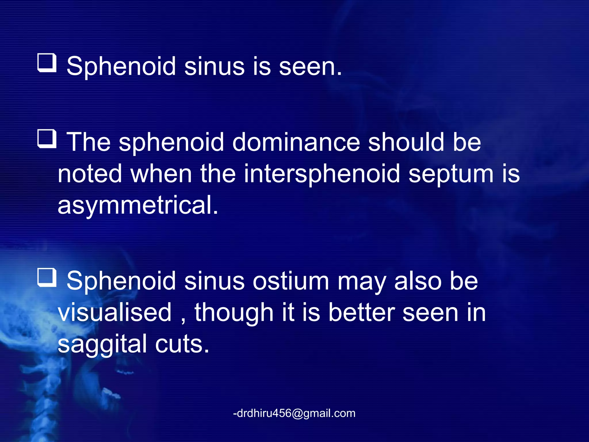Radiology of nose and pns (by drdhiru456) | PPT