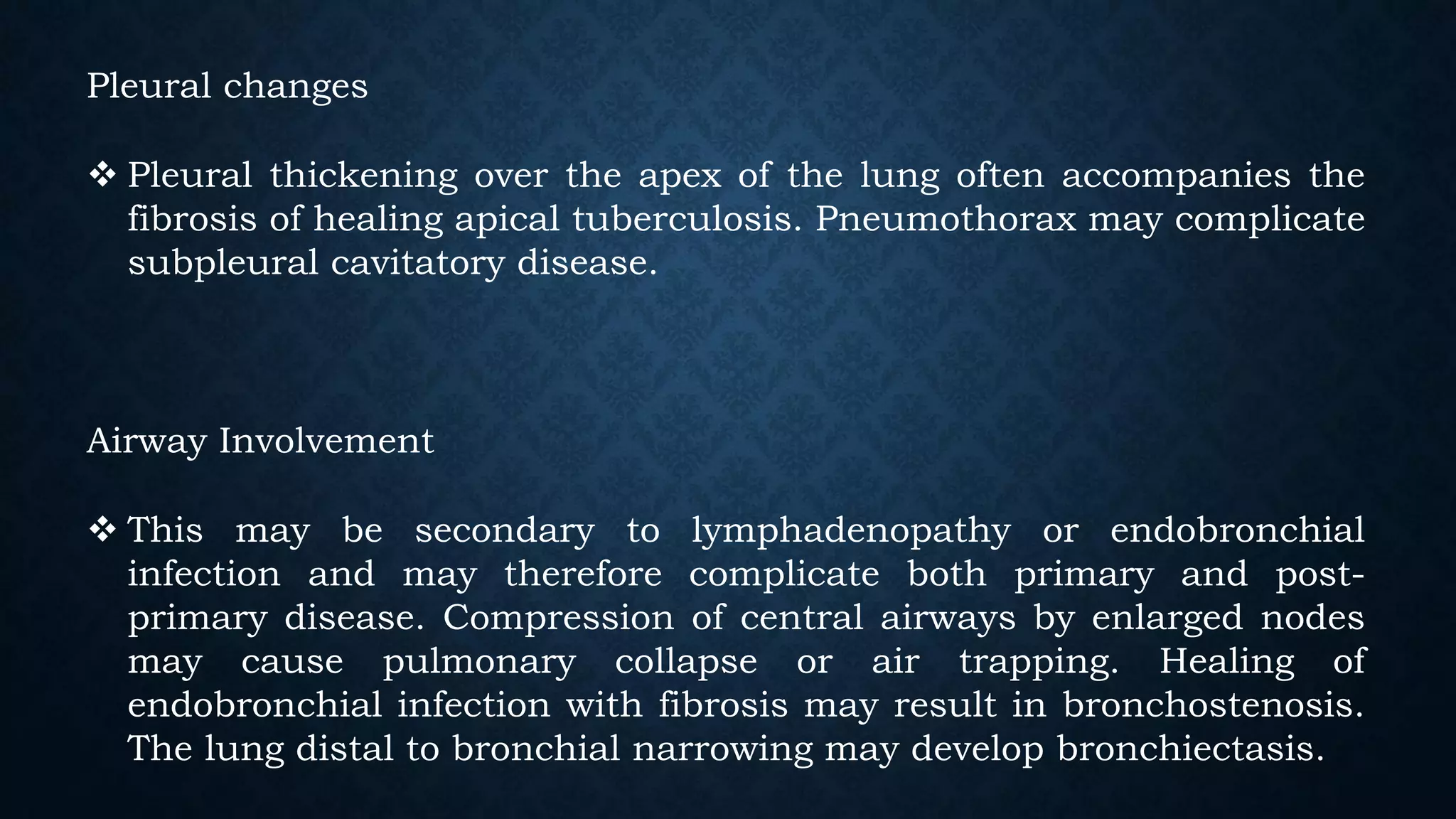 Radiology of Tuberculosis | PDF