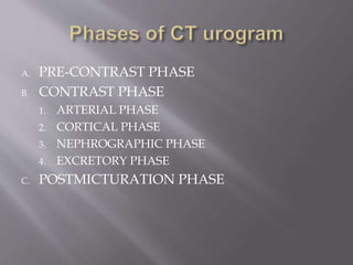 Radiology of urology | PPTX