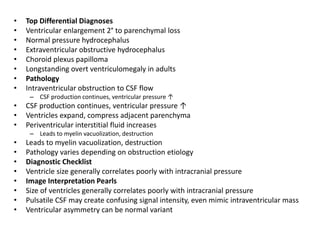 Radiology of ventricles | PPTX