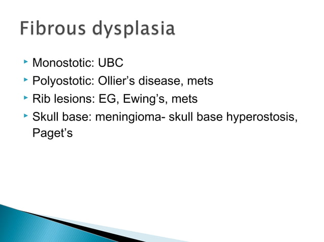 Radiology pediatric bone tumors | PPT